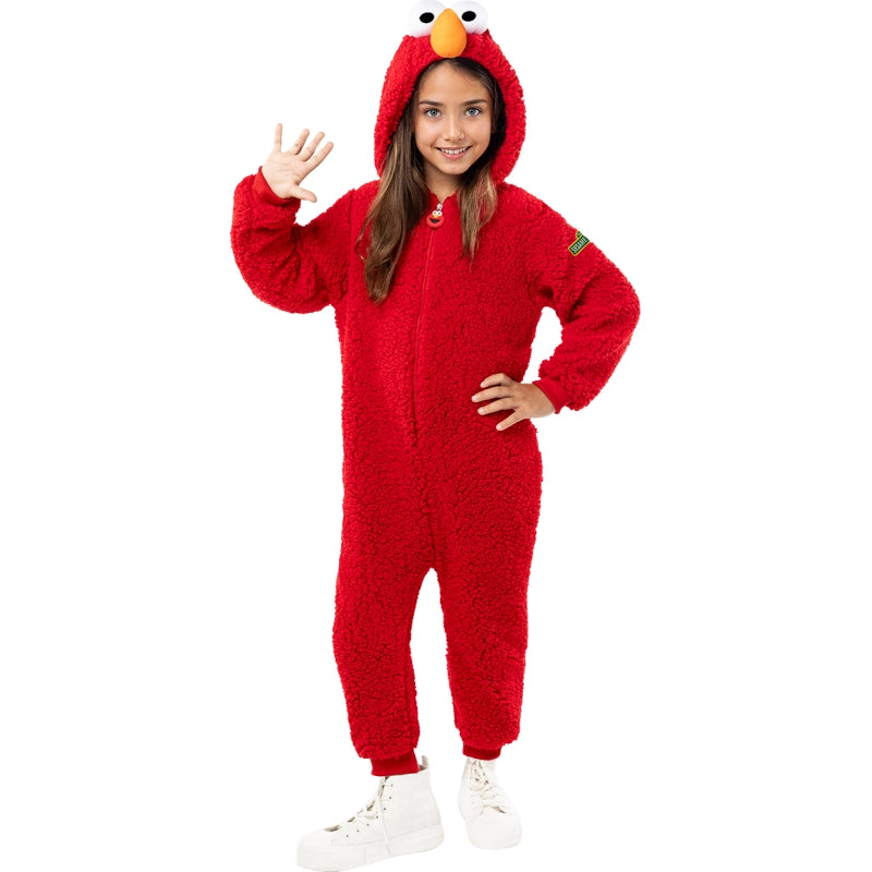 Fato de Elmo Oficial - Rua Sésamo para Meninos e Meninas |【Loja online】