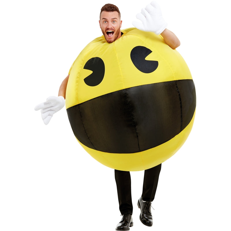 Fato Pac-Man insuflável para Homem e Mulher |【Loja online】