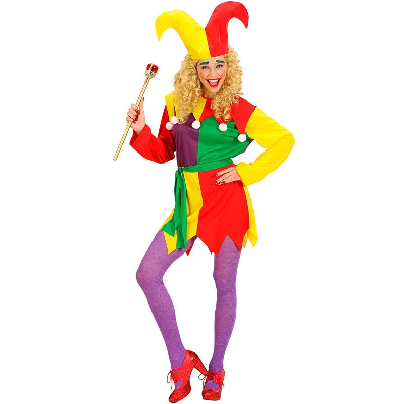 Fato Jester Multicolor para Mulher | Comprar online