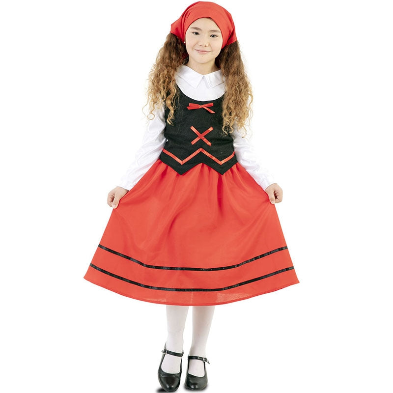 Fato Pastora clássica para menina de Natal | Comprar online