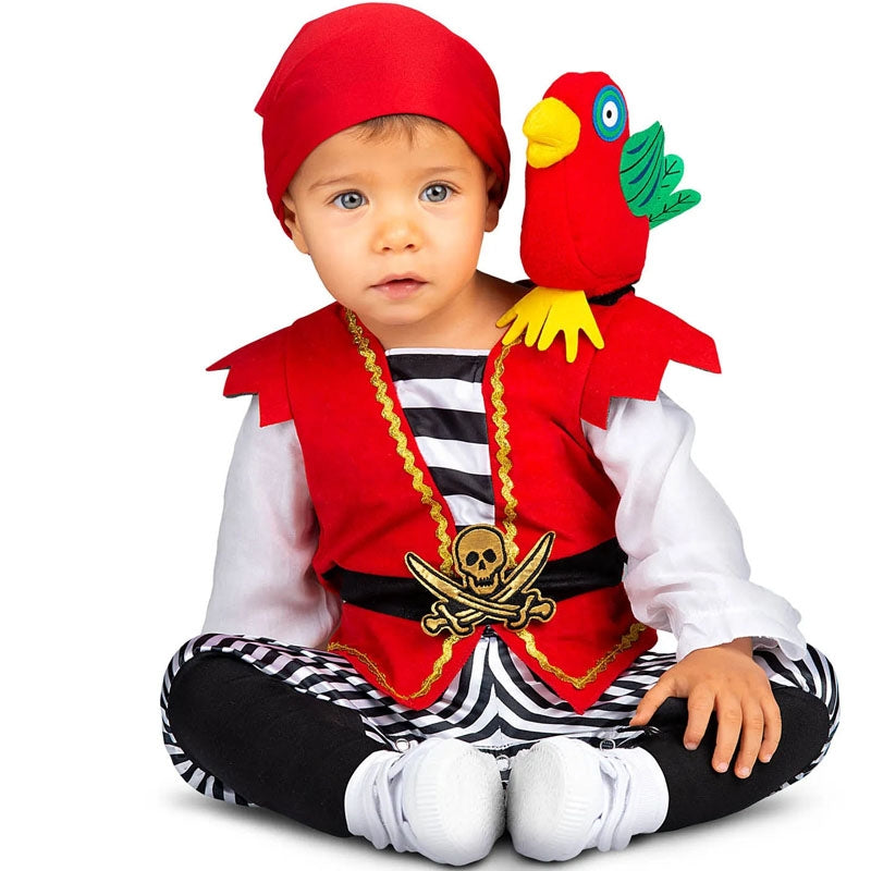 Fato Pirata com papagaio para bebé | Comprar online