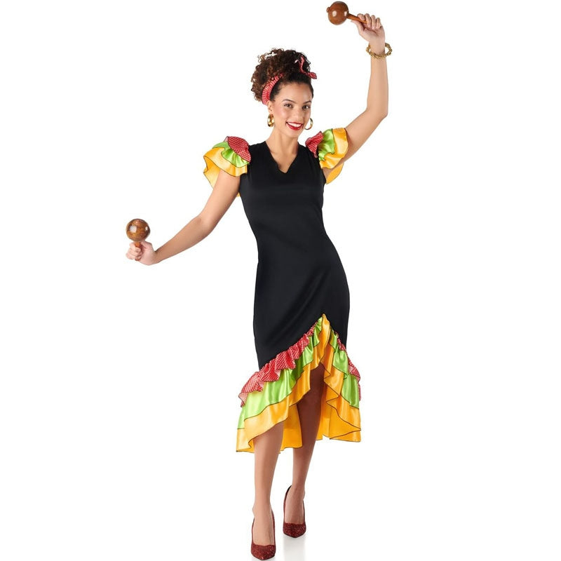 Fato Bailarina Rumba Caraíbas mulher | Comprar online